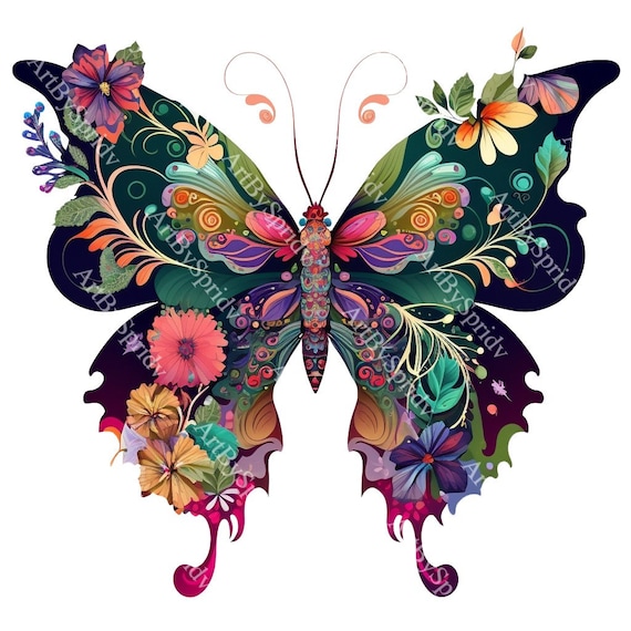 Logo Butterfly Png Clipart