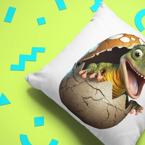 T-rex Dinosaur Hatching From Egg Clip Art Png File, Digital Download ...