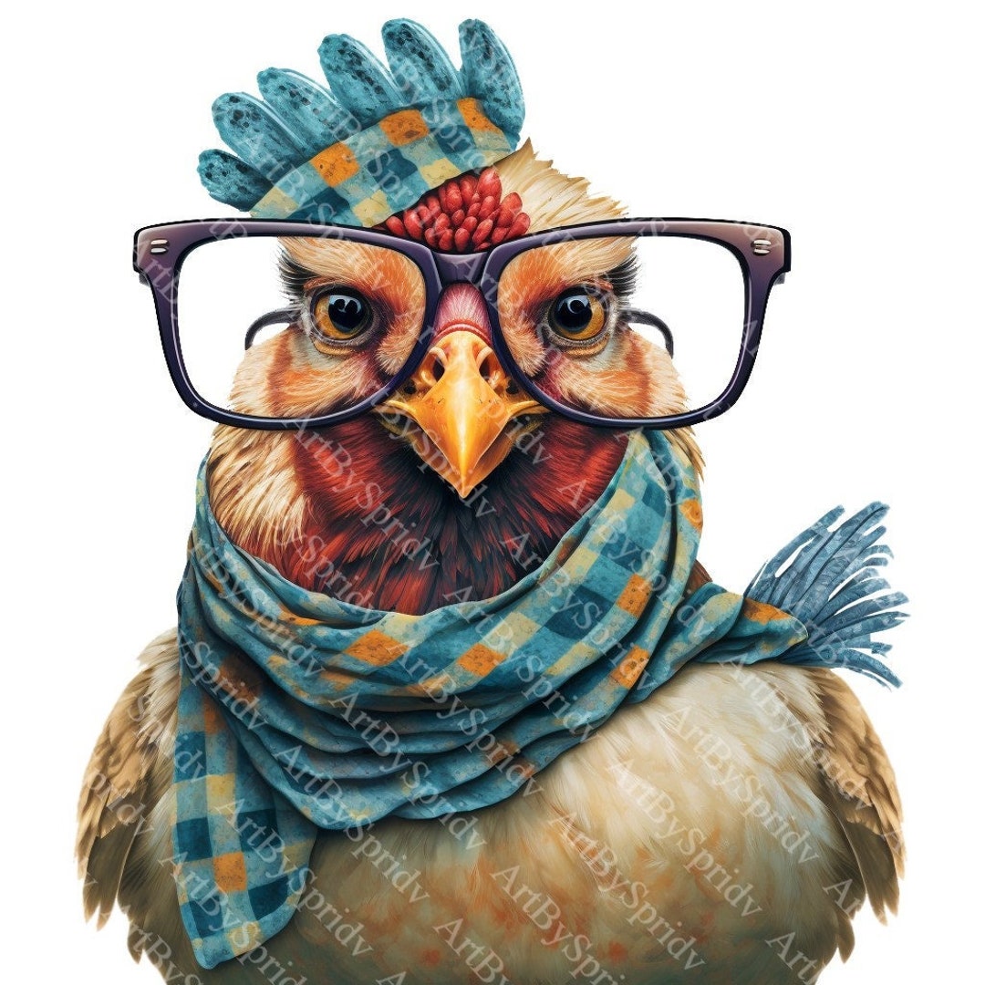 Chicken Bandana PNG Transparent Clipart Kids Cartoon Design,printable ...