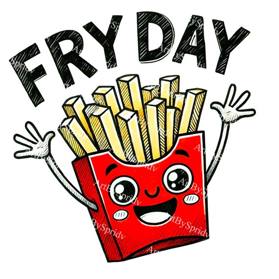 Cute French Fry Drawings