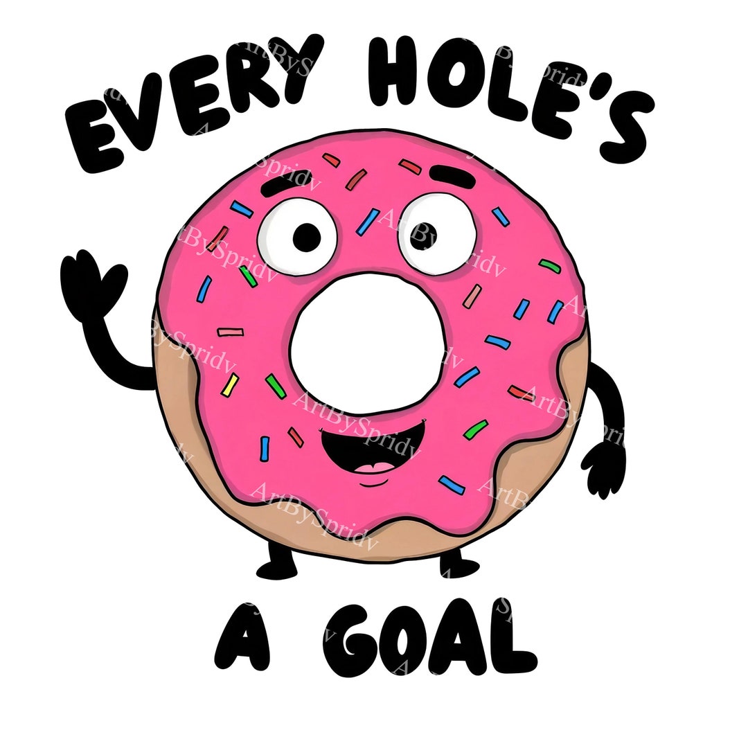 Sports-themed Donut Clipart - Goal Celebratory Digital Illustration for ...