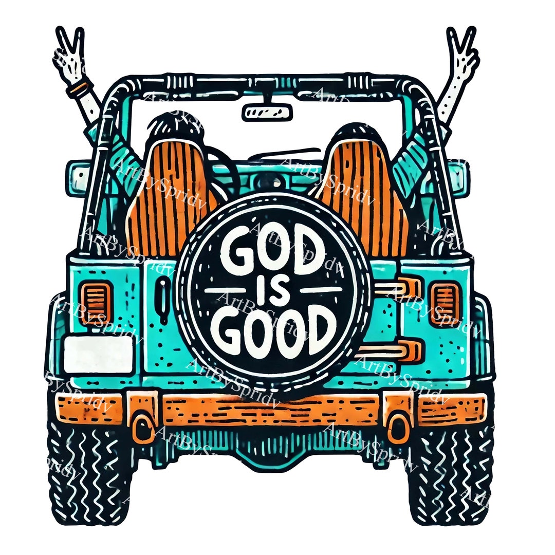 God is Good Car PNG Clipart-inspirational Christian Art,printable ...