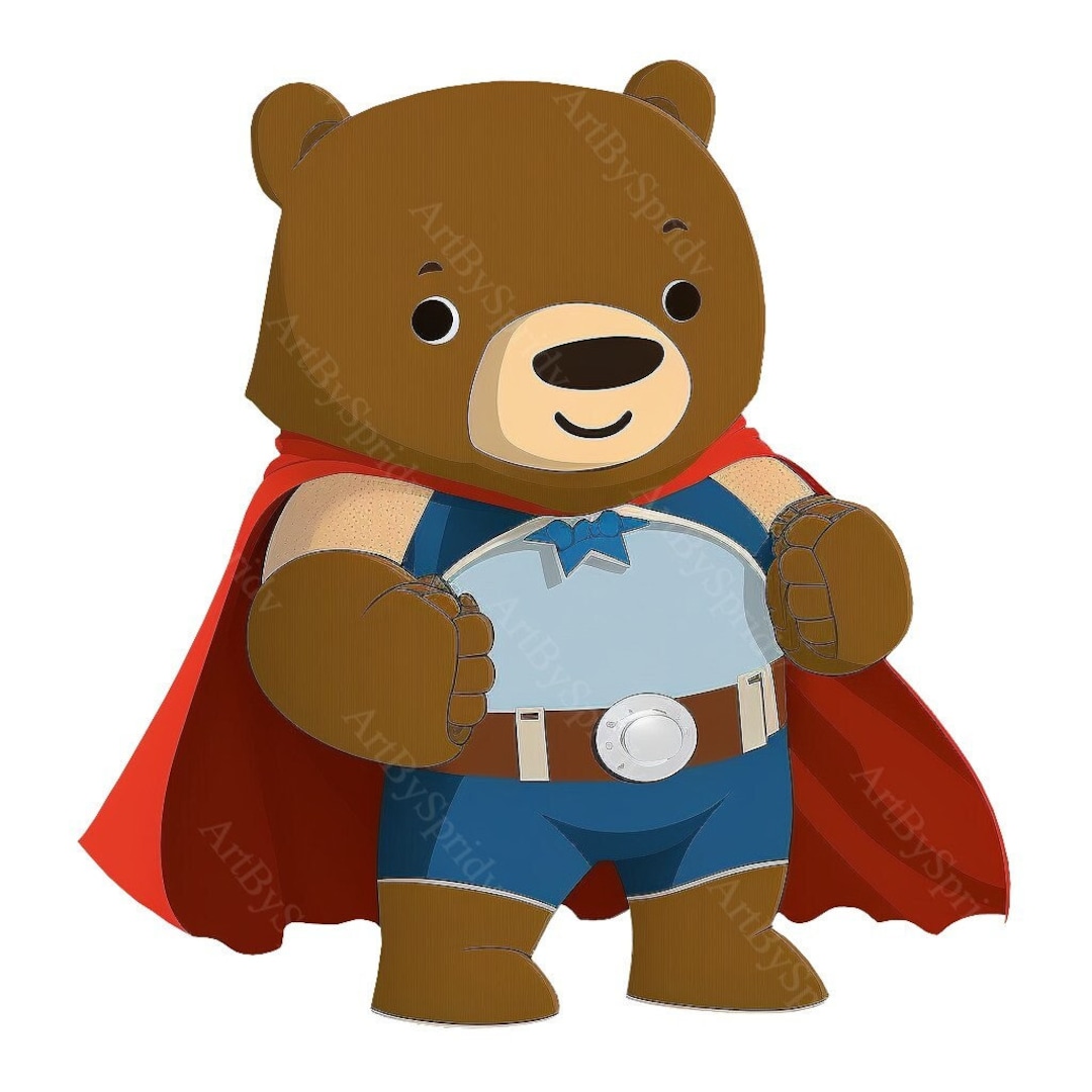 Cartoon Bears That Are Superheros