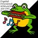 Funny Harmonica Frog PNG, Cartoon Musical Frog Clipart, Transparent ...