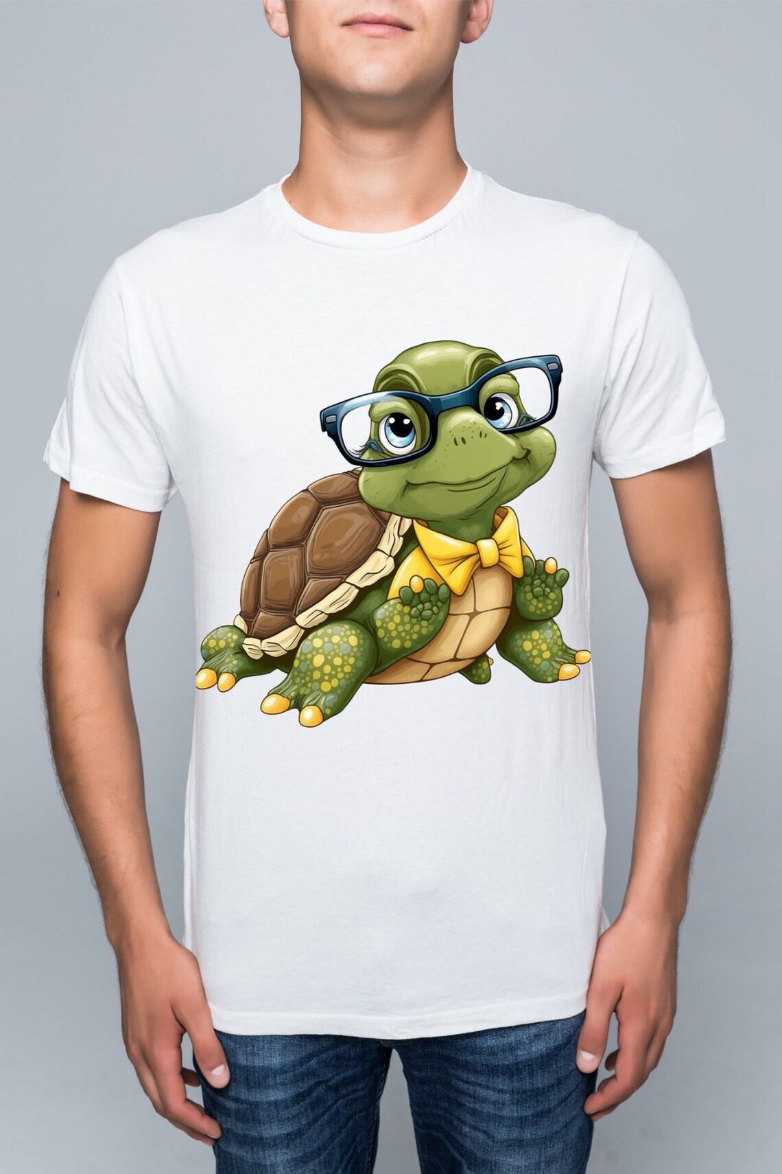 Cute Turtle Print Clip Art Png File Digital Instant - Etsy