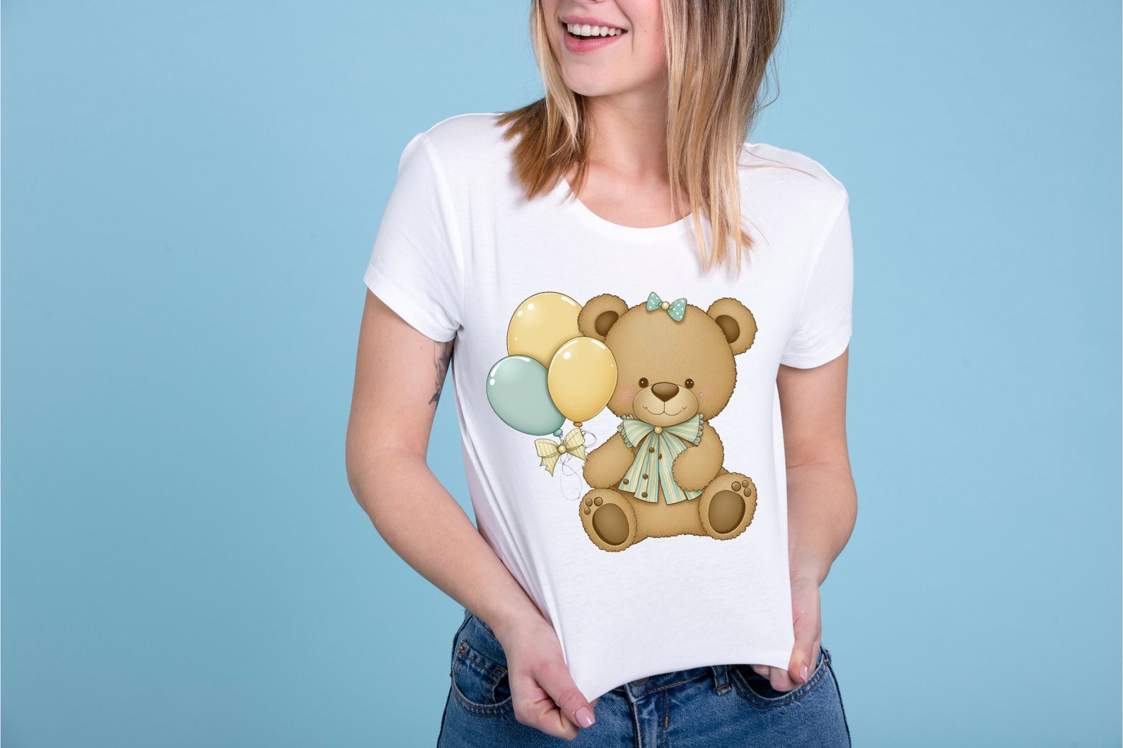 Teddy Bear Pngtransparent Clipart Kids Cartoon Design - Etsy