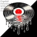 Unique Melting Vinyl Record Sunset Illustration PNG Clipart, Dripping ...