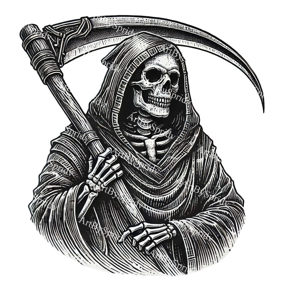 Reaper Drawing Png