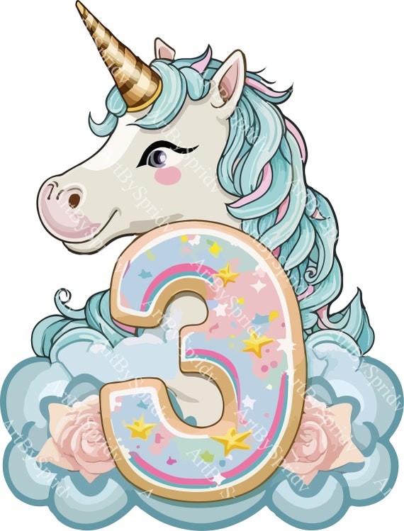 Clipart De Cumpleaños Número 3