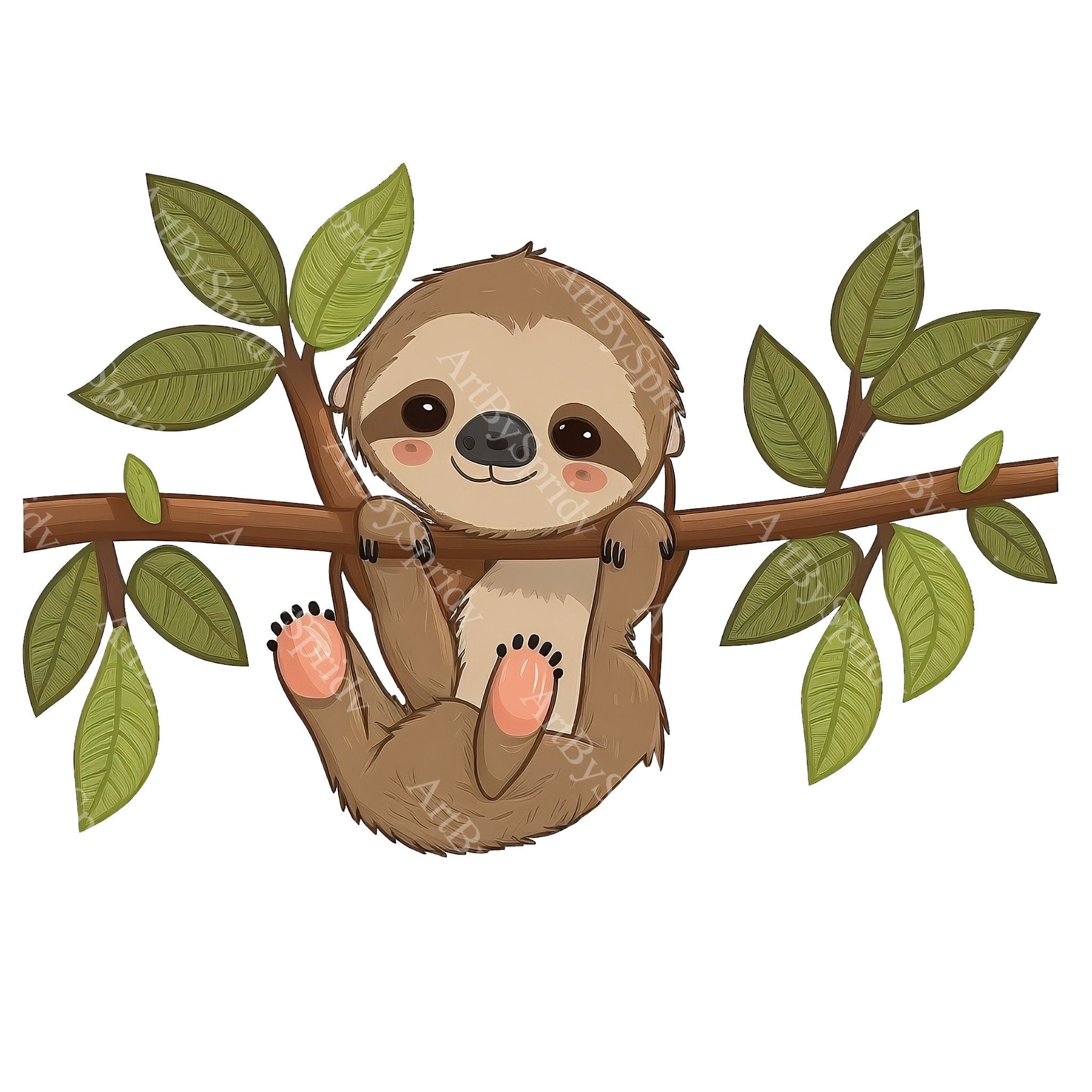 Sloth Hanging