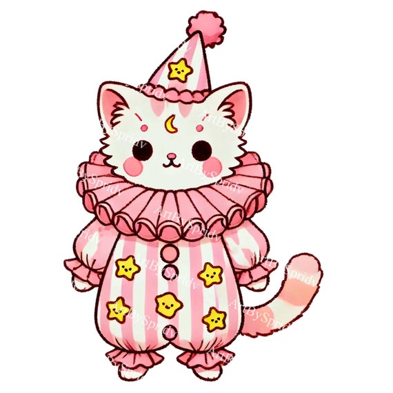 Cute Clown Clipart Png