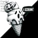 Halloween Ghost Ice Cream Cone Clipart - Spooky Pumpkin Digital ...