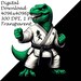 Martial Arts Dinosaur Clipart - T-rex in Karate Gi - Digital Download ...