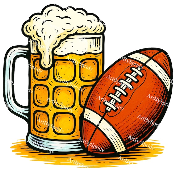 Football Themed Beer