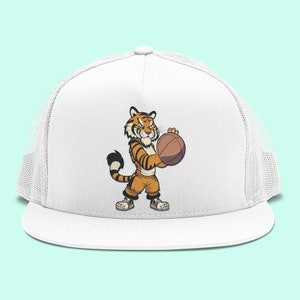 Tiger With Basketball Ball PNG Clipart, Transparent Kids/adults Animal ...