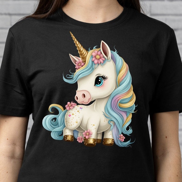 Unicorn T Shirt - Etsy