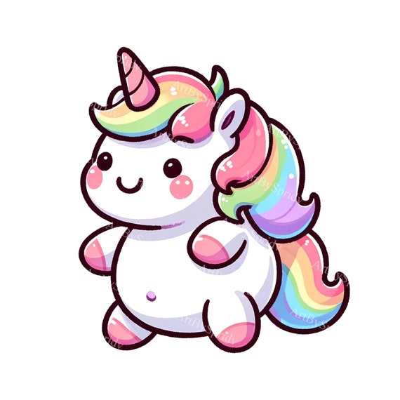 Dibujos De Unicornio Arcoiris Dibujo De Unicornio Con Arcoiris Para