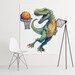 Cute Basketball T-rex Dinosaur Clipart,transparent PNG Clip Art,digital ...