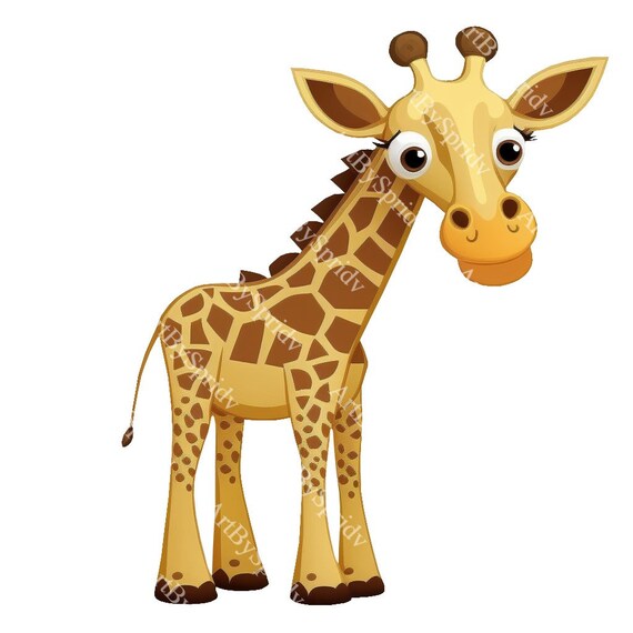 Cute Giraffe Clip Art