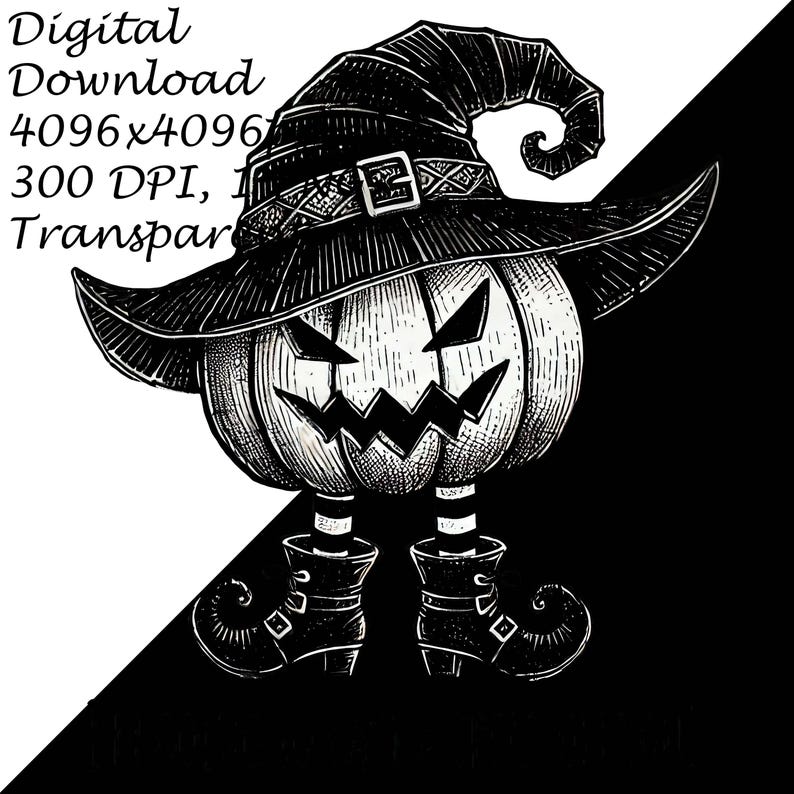 Halloween Pumpkin Witch Hat PNG Clipart, Spooky Jack-o-lantern Digital ...