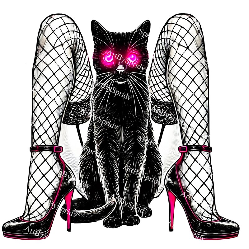 Gothic Fishnets - Etsy