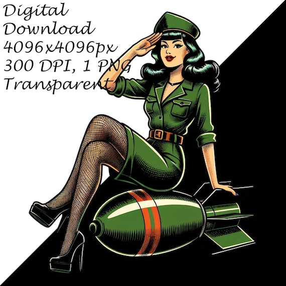 Uniforme Militar Pin Up
