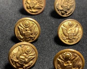 Ww1 Uniform Buttons - Etsy