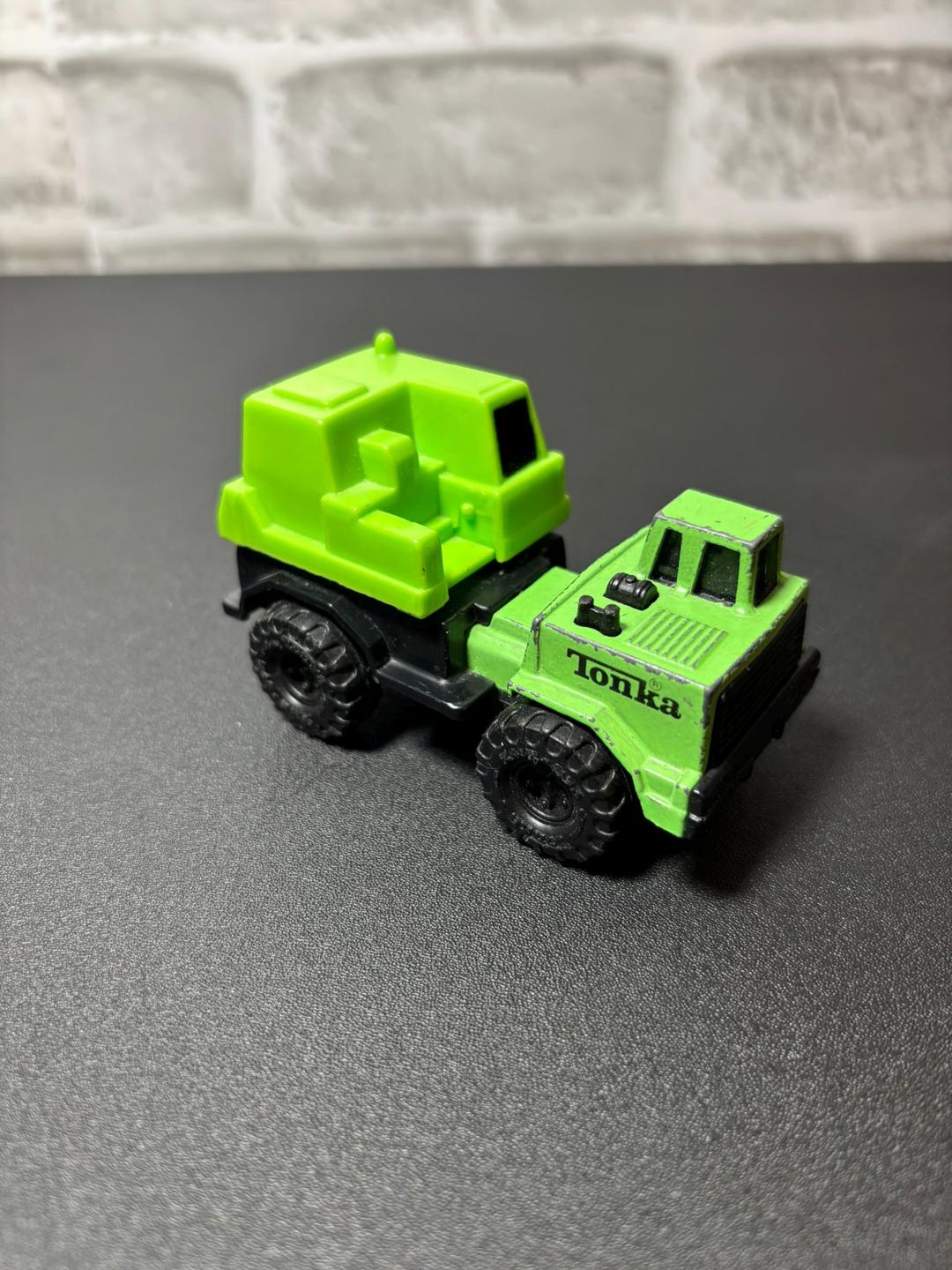 Vintage 1994 Tonka Green Construction Truck Die Cast Metal Toy - Etsy