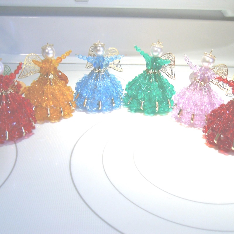 Beaded Angel Brooch Kit - Etsy