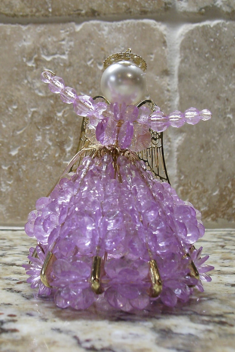 Angel Birthstone Ornament - Etsy