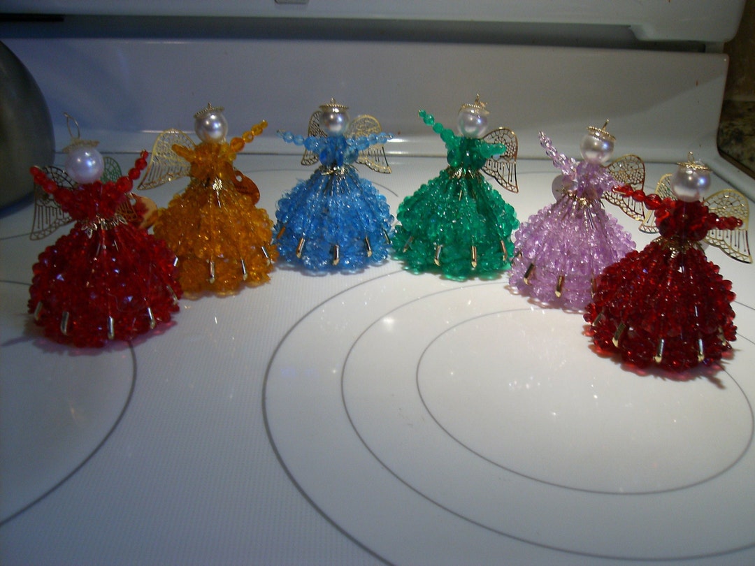 Angel Birthstone Ornament - Etsy