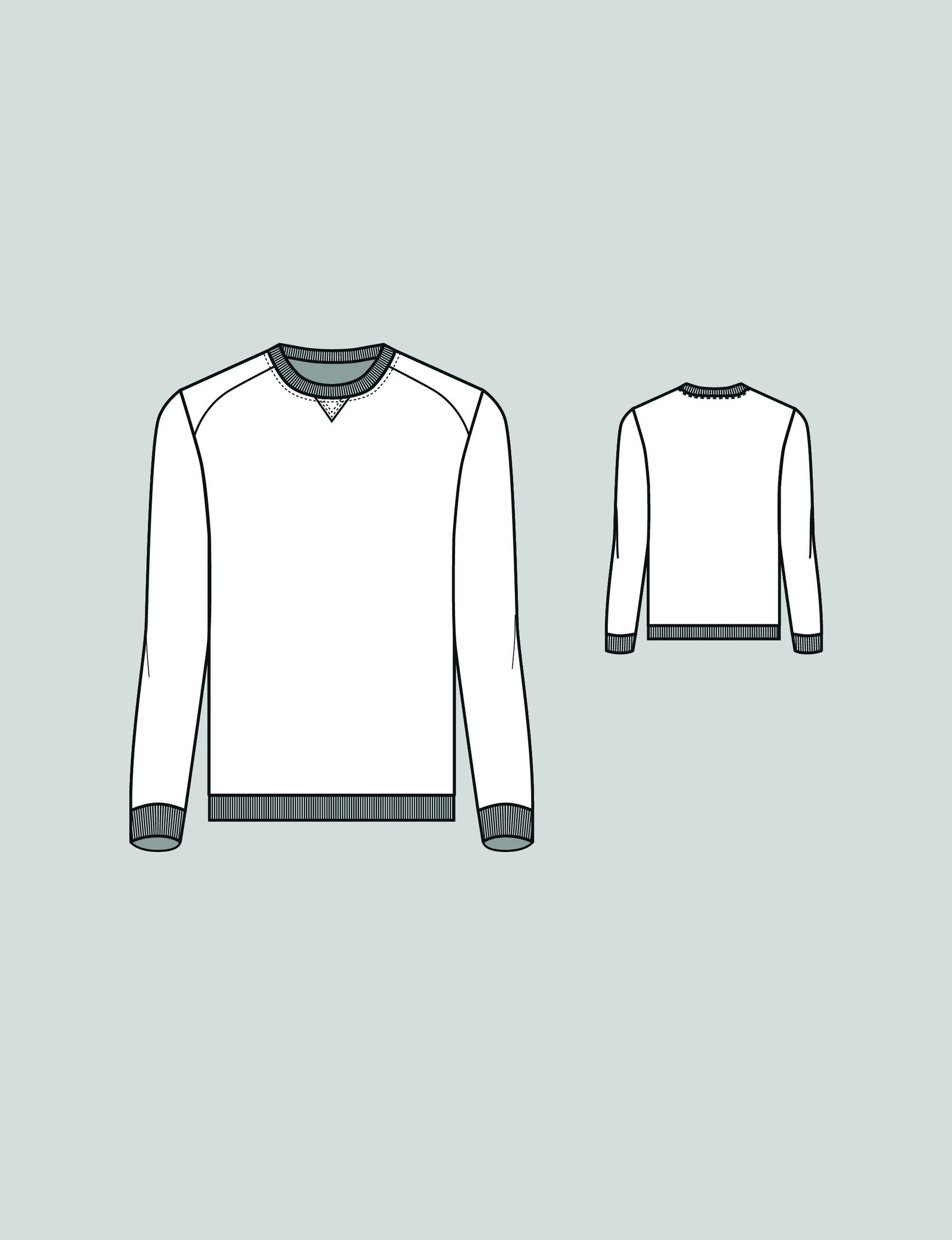 Sweatshirt Sewing Pattern for Men With Tutorial- Sizes S,m,l,xl,xxl,pdf ...