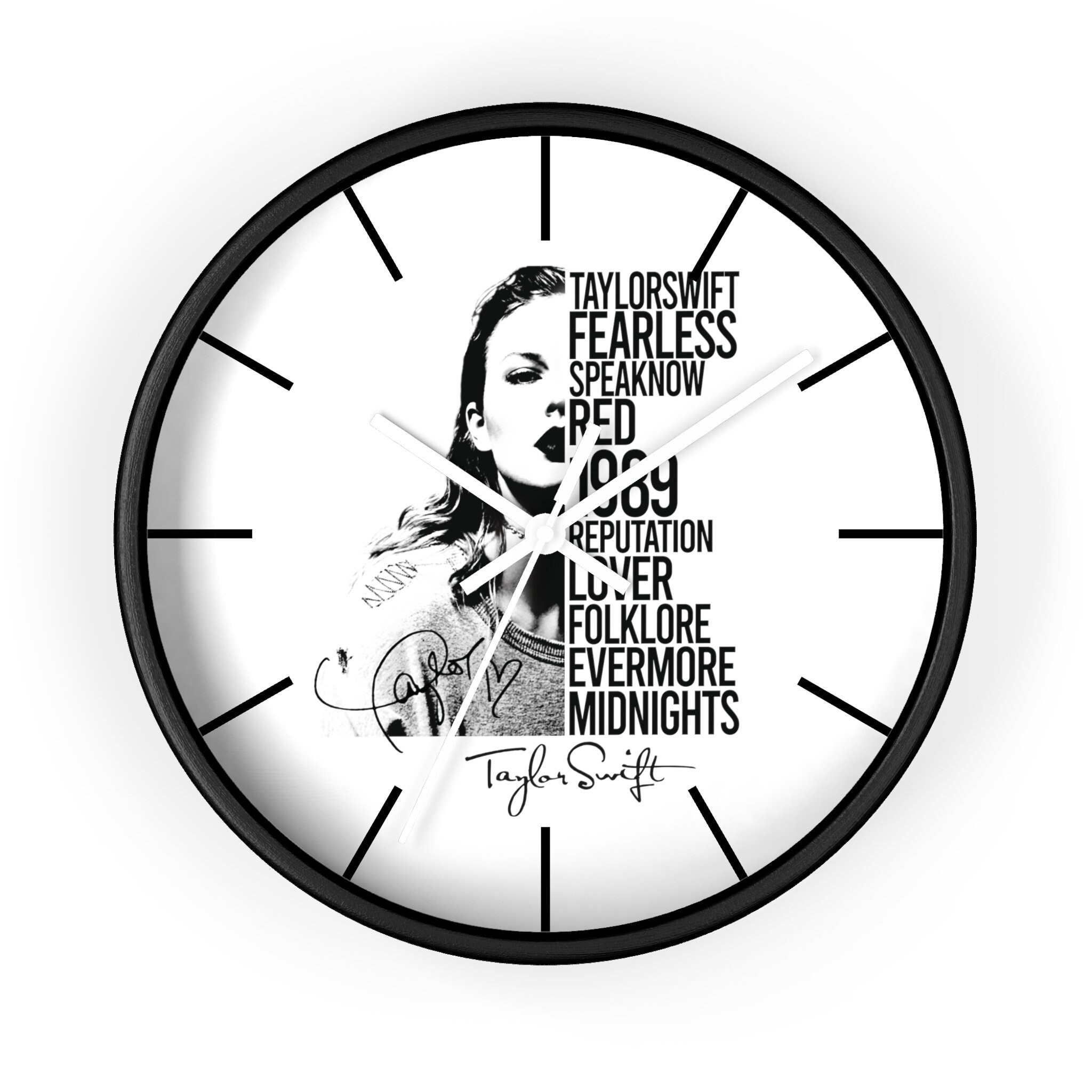 Taylor Swift Wall Wart, Taylor Swift Clock, Taylor Swift Wall Art for ...