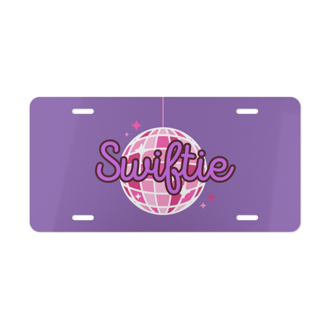 Taylor Swift Vanity Plate, Swiftie License Plate, Taylor Swift Inspired ...
