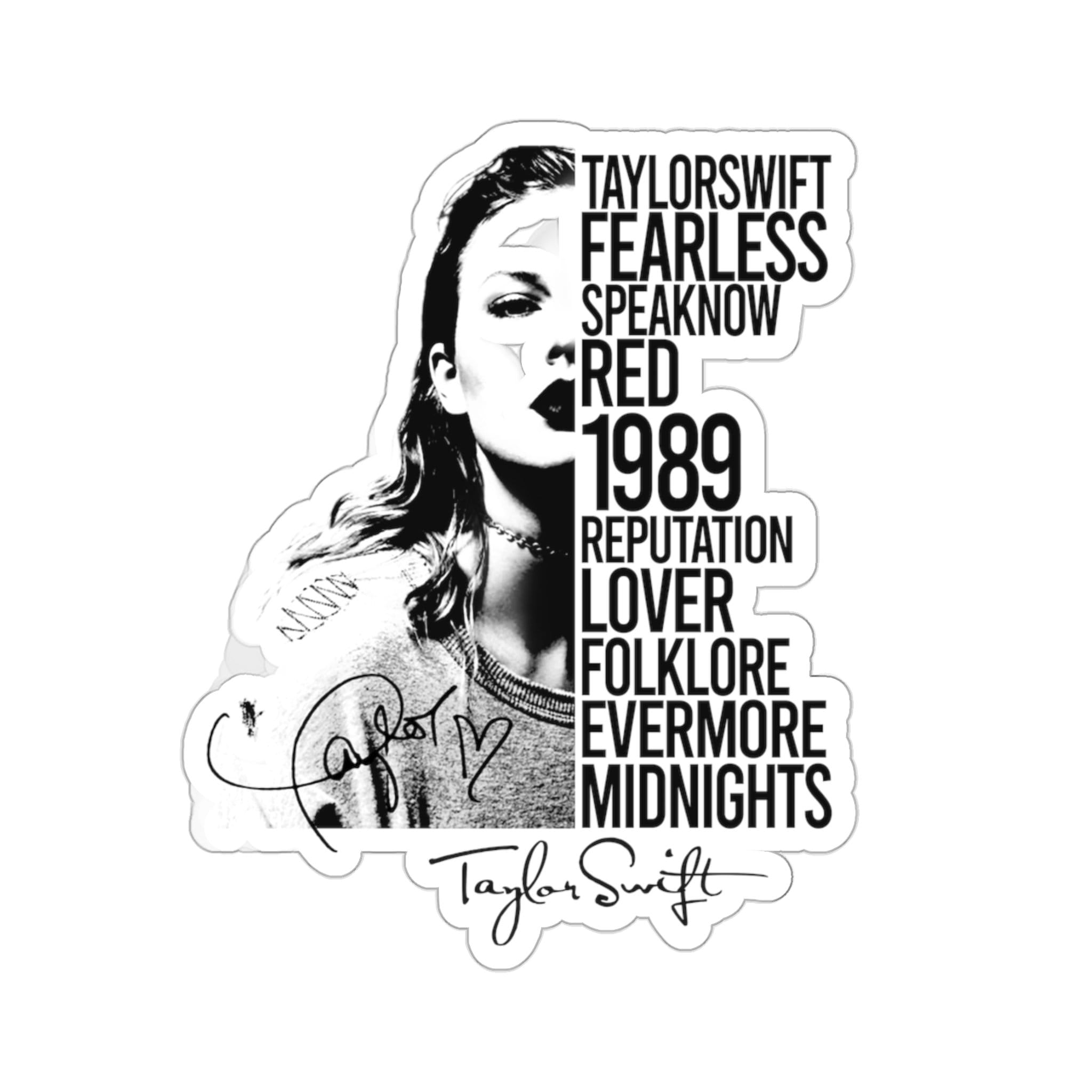 Taylor Swift Sticker, Taylor Swift Laptop Sticker, Taylor Swift Merch ...