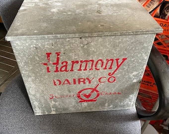 Antique Milk Box - Etsy