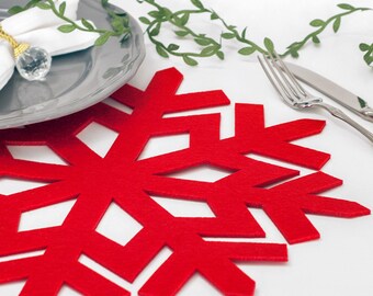 Snowflake Placemats | Etsy