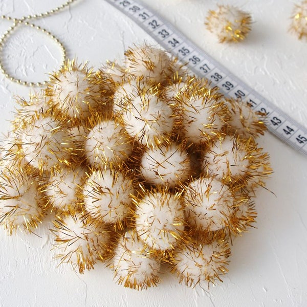 Glitter Pom Pom - Etsy