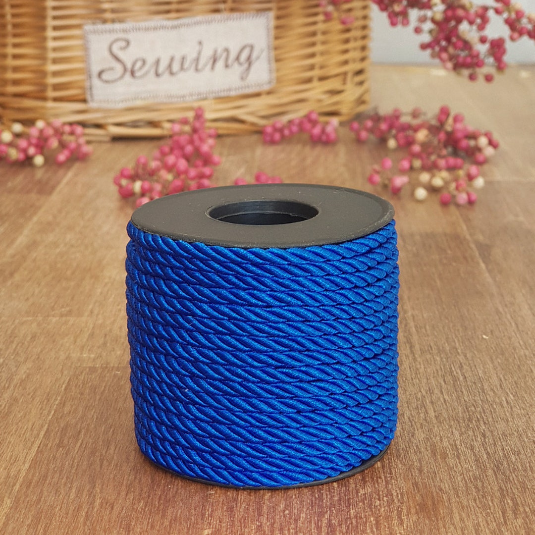 Night Blue Cord, 4 Mm / 5 Metres - Etsy
