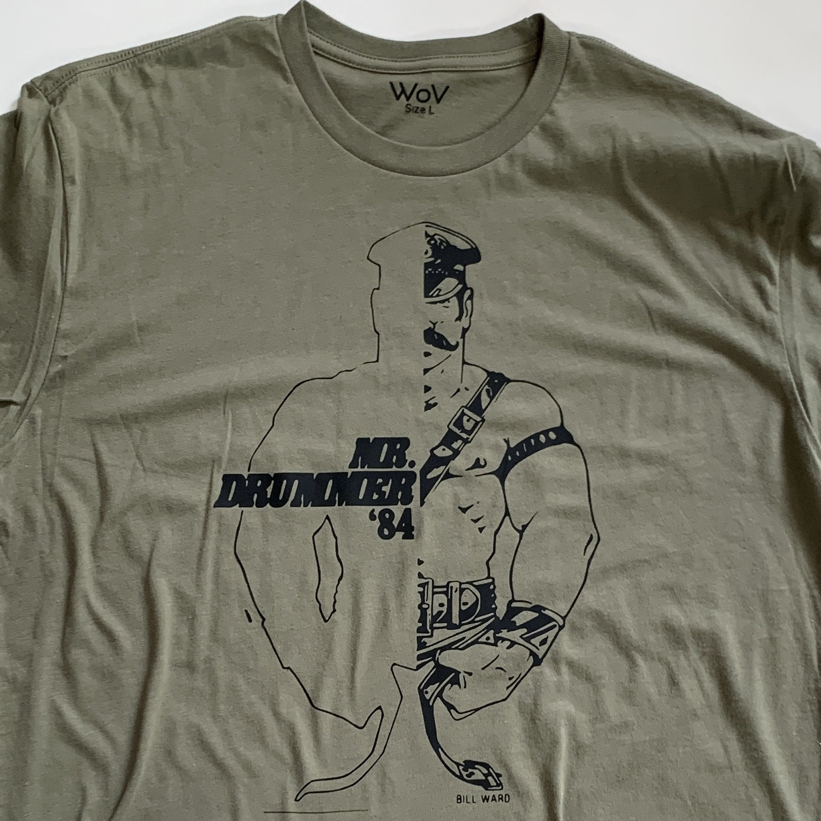 Mr Drummer 1984 Retro Levi/leather LGBTQ Graphic on Size Large Army ...