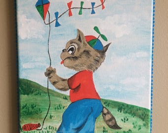 Cat kite | Etsy