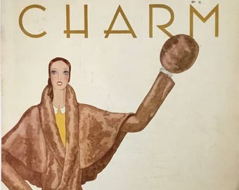 Charm Magazine Original Cover 8.25x11.75 In. July 1929 - Etsy UK