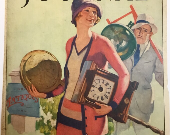 Ladies Home Journal 1905 Magazine Cover Reproduction Print, Vintage ...