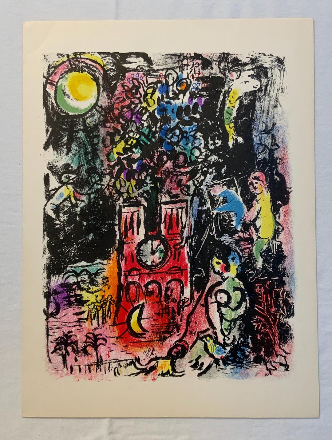 Marc Chagall “l’arbre De Jesse” - “the Tree of Jesse” Original ...