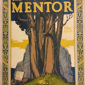 The Mentor Magazine Original Cover "art, Nature, & Life in Beautiful ...