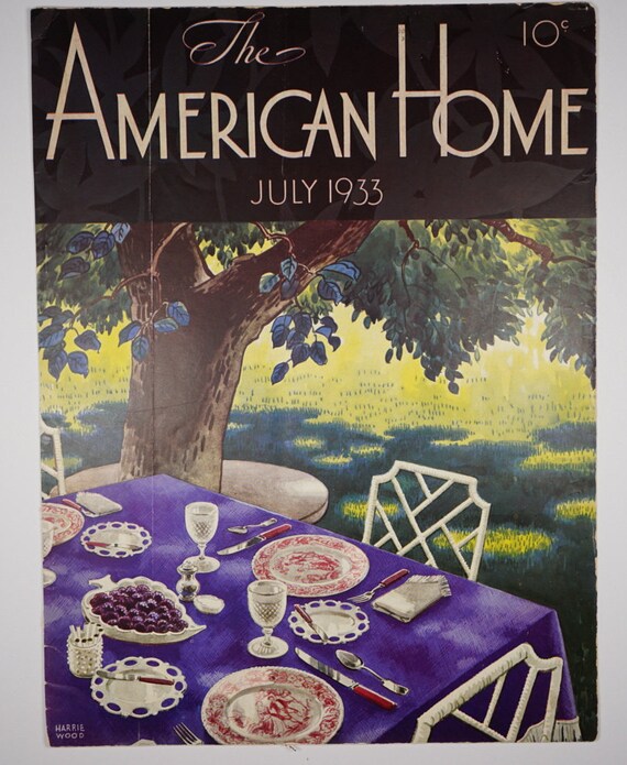 American Home Magazine Cover The American Home | November 1955 At