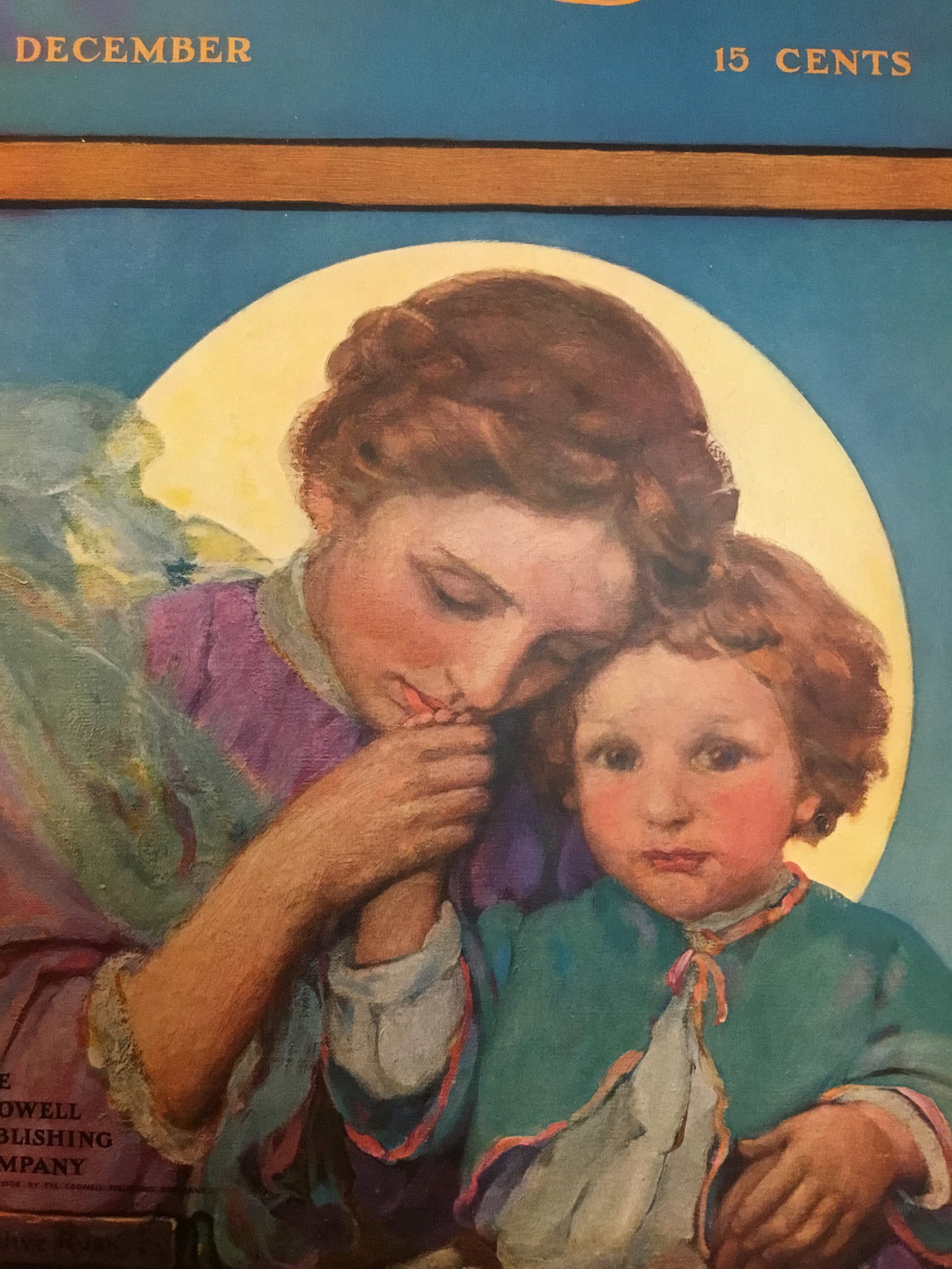 Woman's Home Companion Original Cover (Mother and Child), December 1908 ...