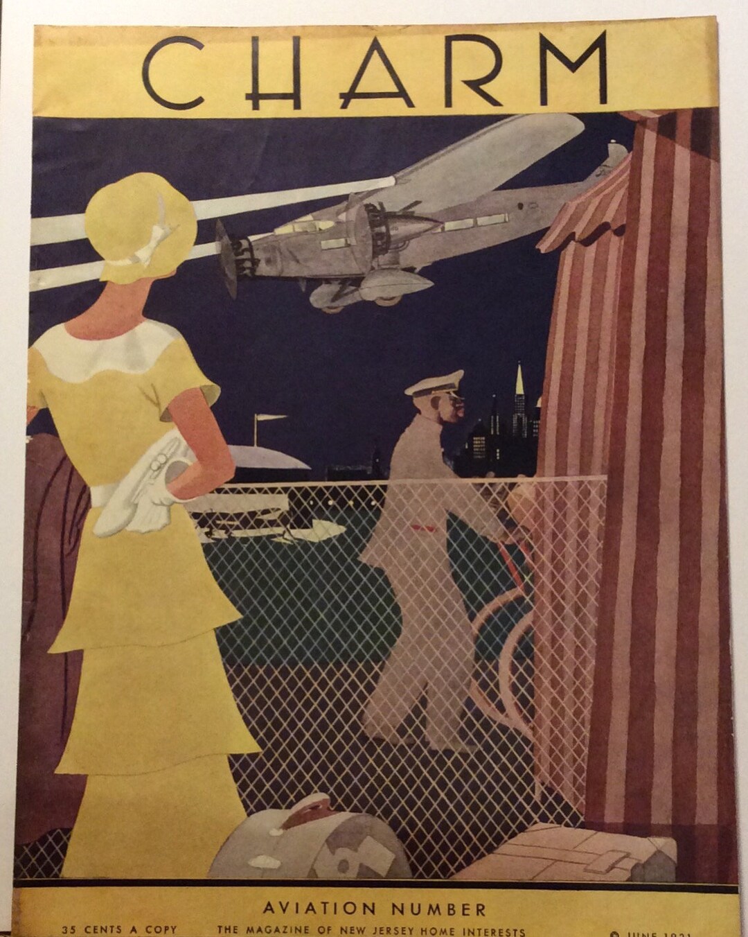 Charm Magazine Original Cover 9.25 X 12.75 In. June 1931 - Etsy