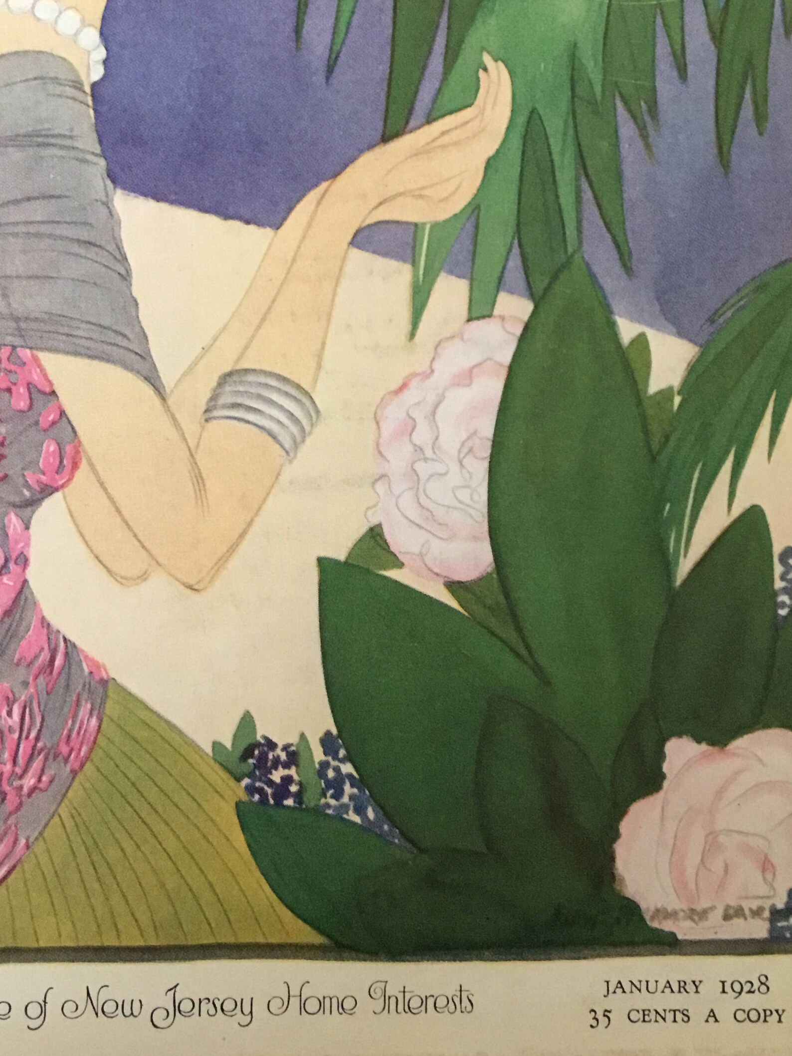 Charm Magazine Original Cover 8.25x11.75 In. January 1928 - Etsy