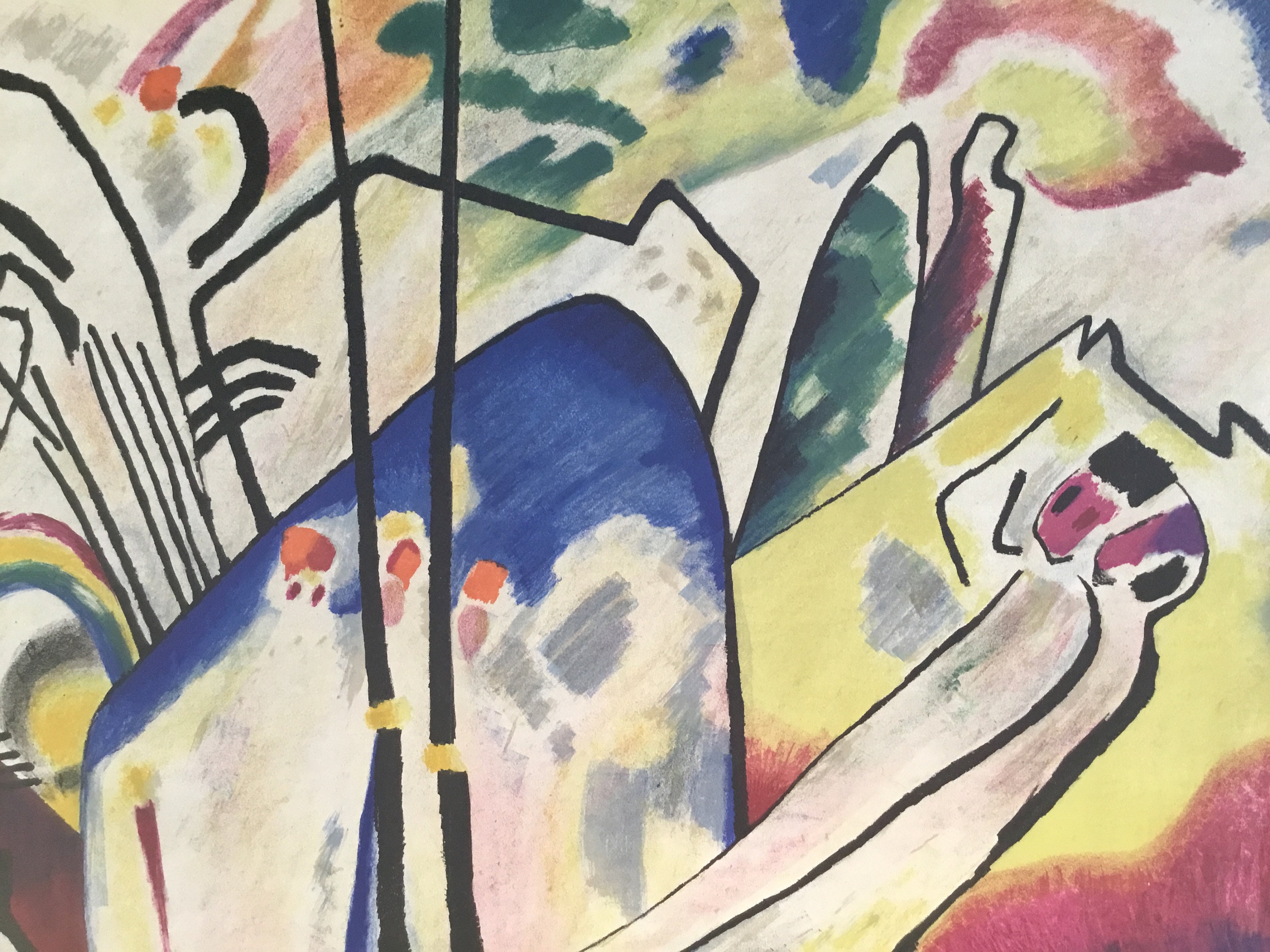 Wassily Kandinsky Composition IV (1911) Original Lithograph from ...